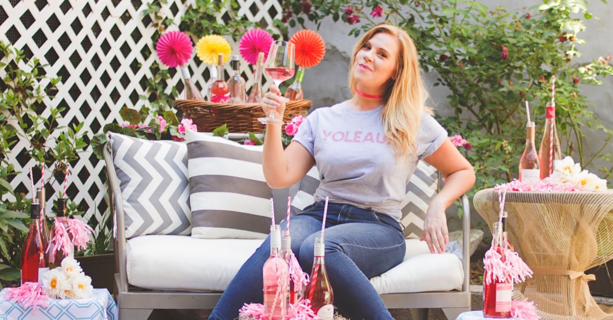 Lush Life creator Sarah Tracey shares why she loves this bubbly pink wine