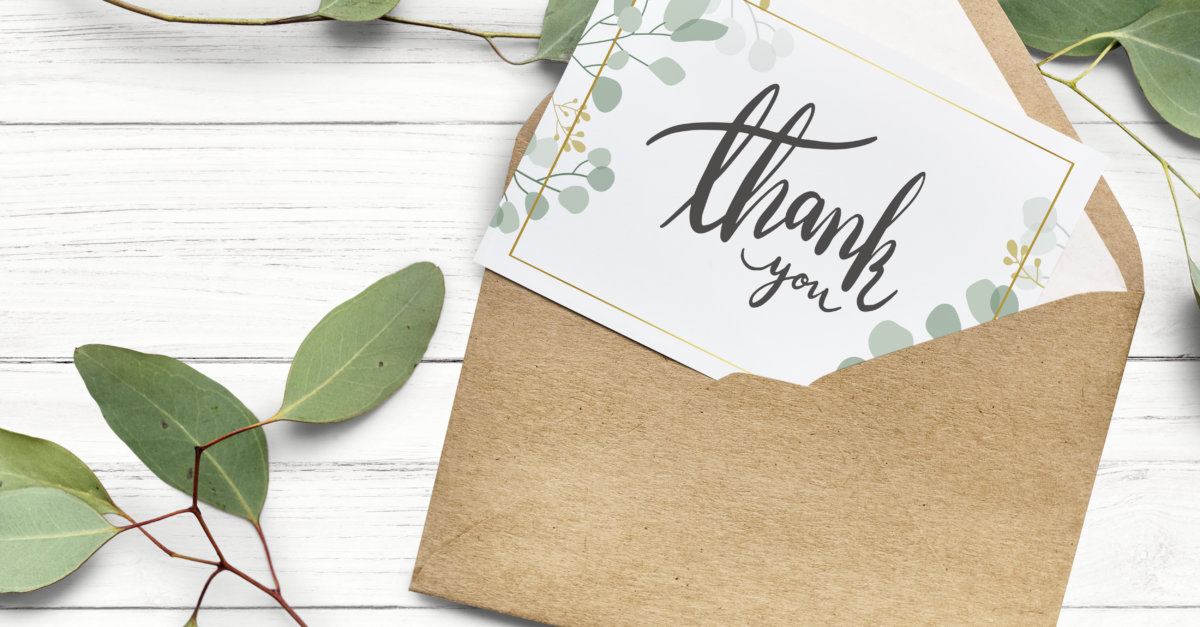 Sending handwritten thank you cards is important | Grok Nation