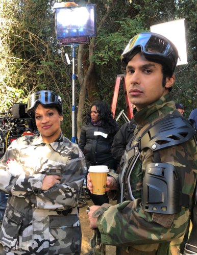 Mayim Bialik interviews new Big Bang Theory actress Rati Gupta