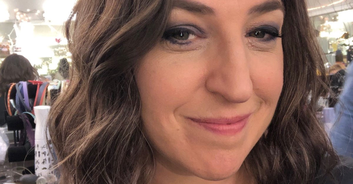 Mayim was excited for Amy's dramatic makeover, and loves her short hair!